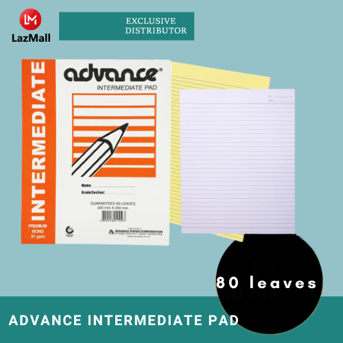 Advance Intermediate Pad 80 Leaves | Lazada PH