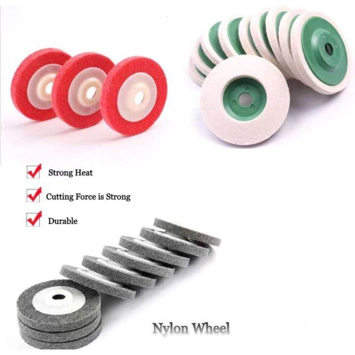 Buffing Disc/ Buffing Maong / Buffing Cotton / Buffing wheel | Lazada PH