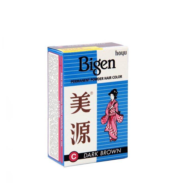 Bigen Permanent Powder Hair Color 6g (Dark Brown) | Lazada PH