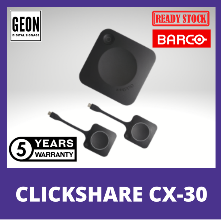 BARCO ClickShare CX-30 Wireless Conferencing System | Lazada