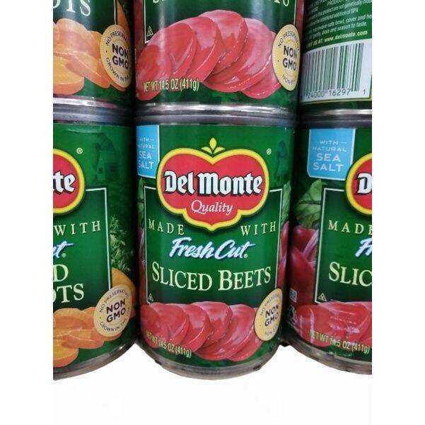 （2023Bagong） Del Monte Canned Fresh Cut Sliced Beets, 14.5 Oz | Lazada PH