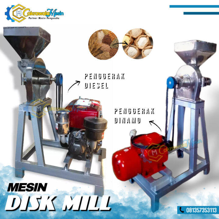 Mesin Disk Mill (Penepung Multiguna) | Lazada Indonesia