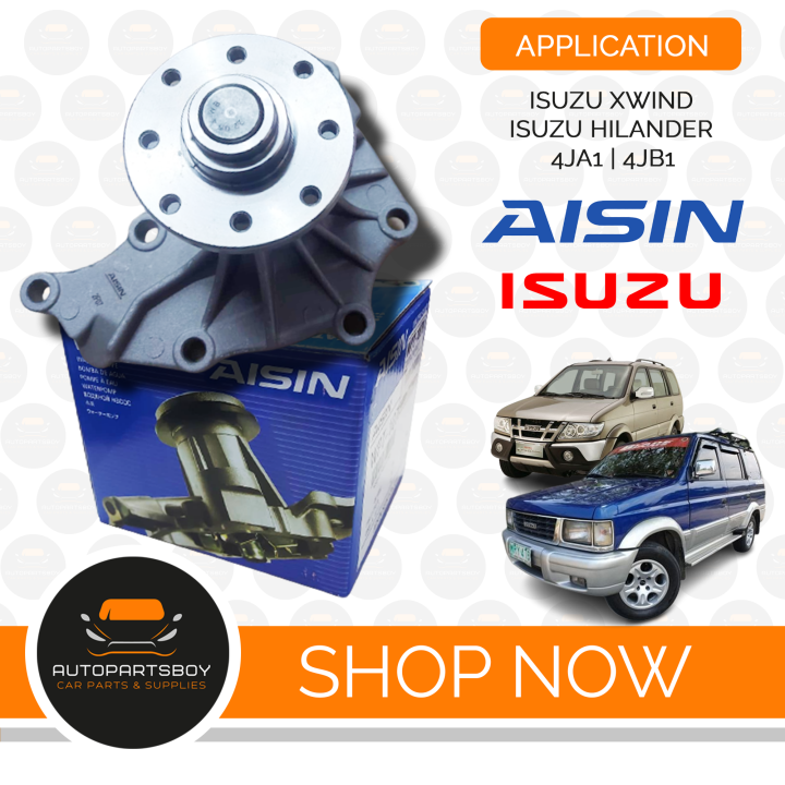 AISIN WATER PUMP ASSEMBLY FOR ISUZU CROSSWIND | XWIND | X-WIND | ISUZU ...