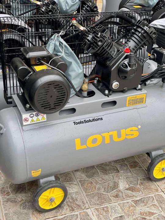 LOTUS Air Compressor 3HP 100L Belt Driven | Lazada PH