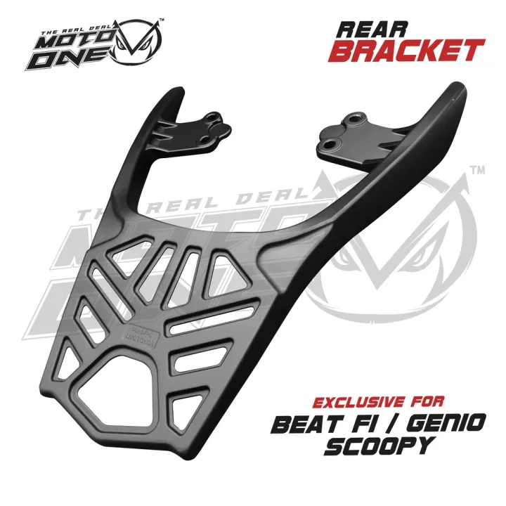 MOTO ONE TOP BOX BRACKET FOR HONDA BEAT FI GENIO SCOOPY | Lazada PH