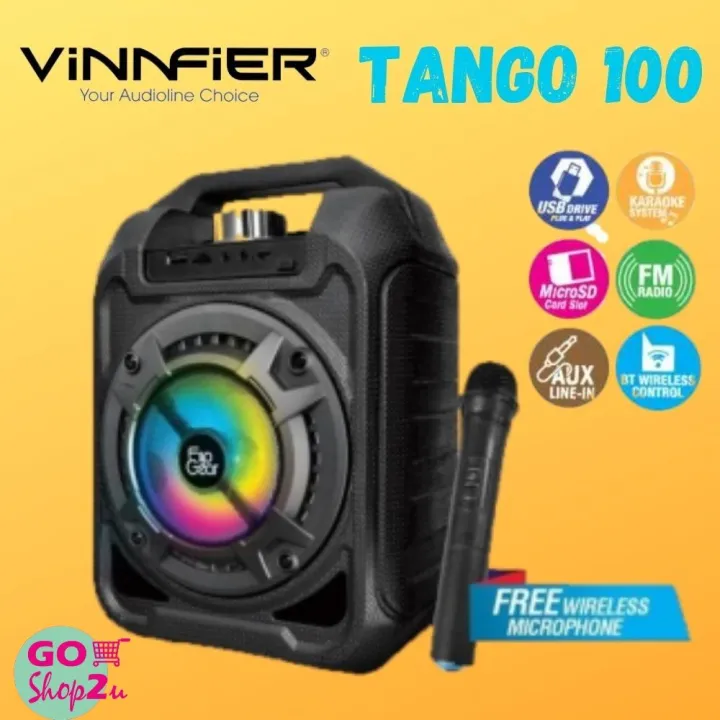 (SHIP OUT IN 24 HOURS) Vinnfier FlipGear Tango 100 WM TWS Bluetooth Portable Speaker with ...