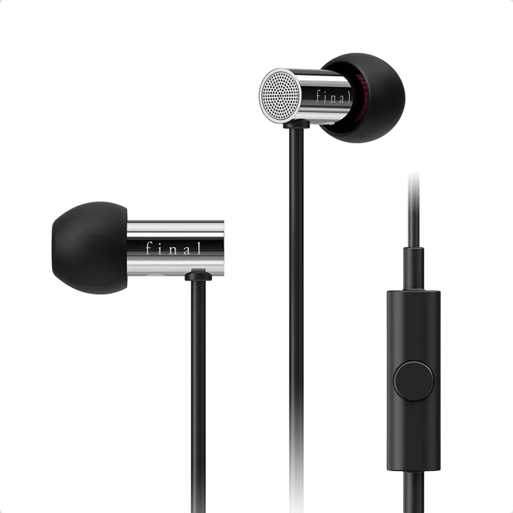 Final E3000 / E3000C in-Ear Headphones Hi-Fi Sound Quality Hires Certified Stainless Steel ...