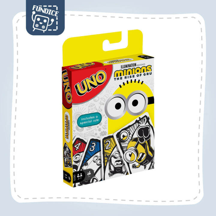 Fun Dice: Uno Minions 2 The Rise of Gru Board Game | Lazada.co.th