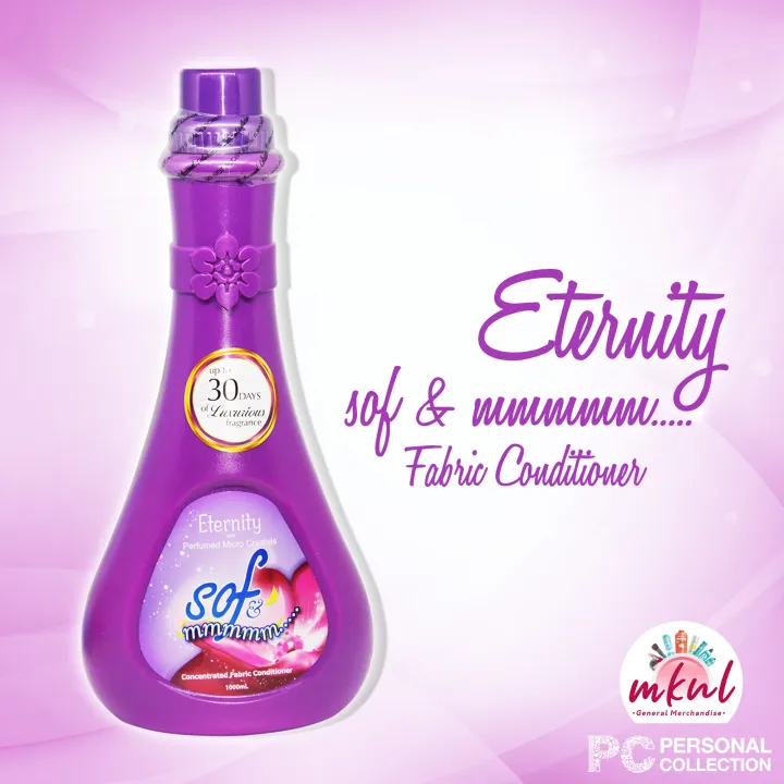 Personal Collection SOF & MMMMM.....Fabric Conditioner ETERNITY 1000ml ...