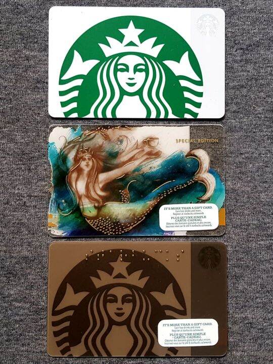 Starbucks USA Mermaid Siren Logo Cards Set | Lazada PH