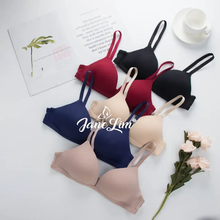 Japan Ladies Non Wired Mold Bra full covered cup 0310 A | Lazada PH
