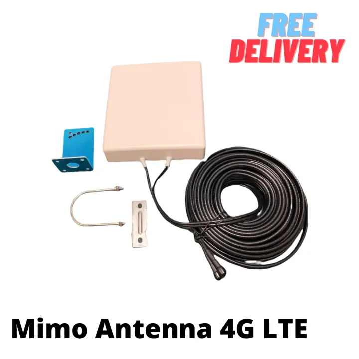 Mimo Antenna (2x9DBI) 18DBI 4G LTE Easy Installation | Lazada PH