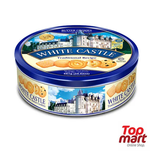 White Castle Butter Cookies 681g (Tin) | Lazada PH
