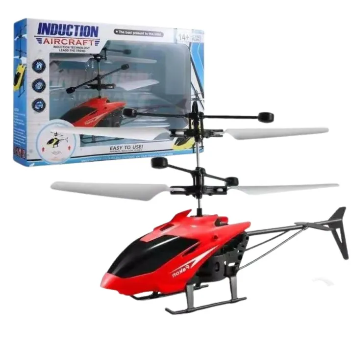 Z-Gadget⚡ Hand Sensor Induction Fun Mini RC Aircraft Helicopter Kids ...