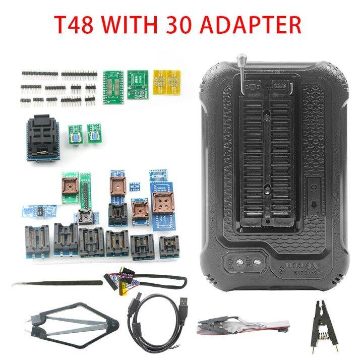 100 Xgecu T48 Programmer Tl866ii Plus 3g Usb Universal Minipro Tl866 Flash Eeprom Nand Emmc Bga 