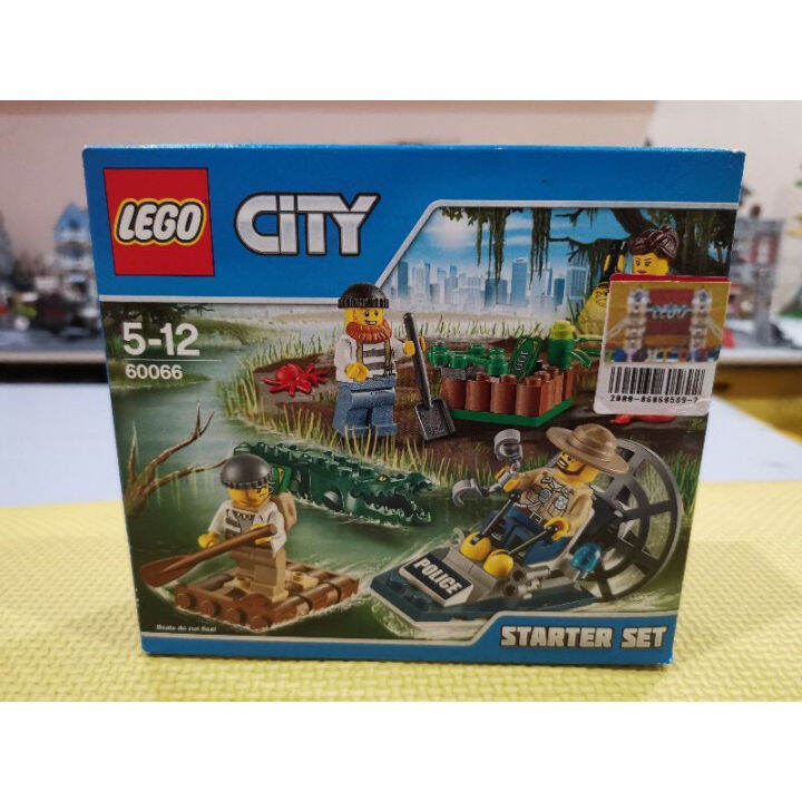 [BOB] 60066 Original LEGO City Swamp Police Starter Set New MISB | Lazada
