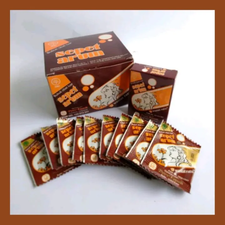 Bubuk Sepet Arum Obat Luar 1 Box Isi 10 Sachet, Sepet Arum Wasiat Ratu ...