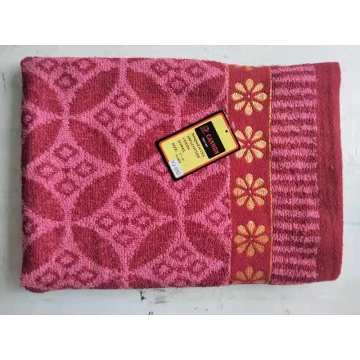 COD Bath towel cannon heart 70x140cm | Lazada PH