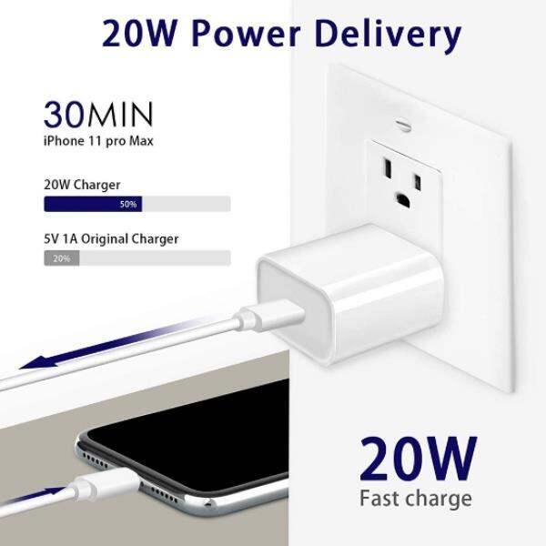 Ins recommend iPhone Charger Apple 20W USB-C PD 20W Fast Charger Type-C ...