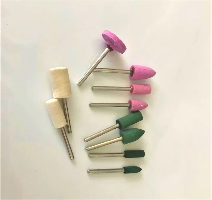 CYLINDER ABRASIVE MOUNTED STONE ROTARY TOOL GRINDING HEAD POLISHING ...