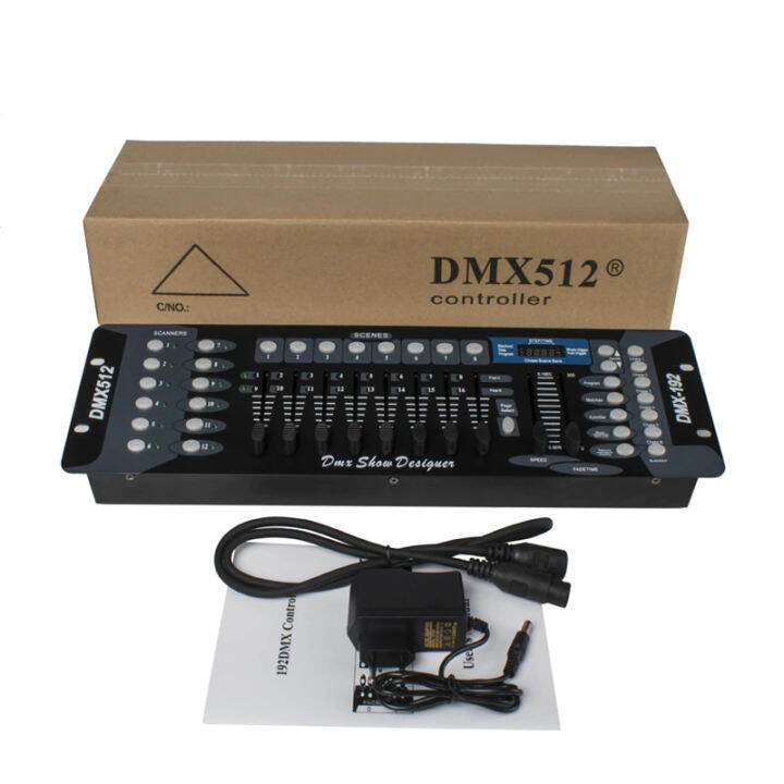บอร์ดคุมไฟDMX192 ใช้คุมไฟระบบ Channels DMX512 Controller DJ บอร์ดคุมไฟ ...