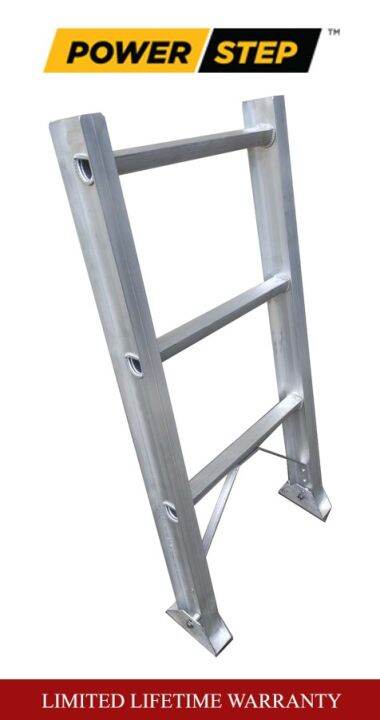 Power Step HEAVY DUTY Aluminum Straight D-rung Ladder 3ft | Lazada PH