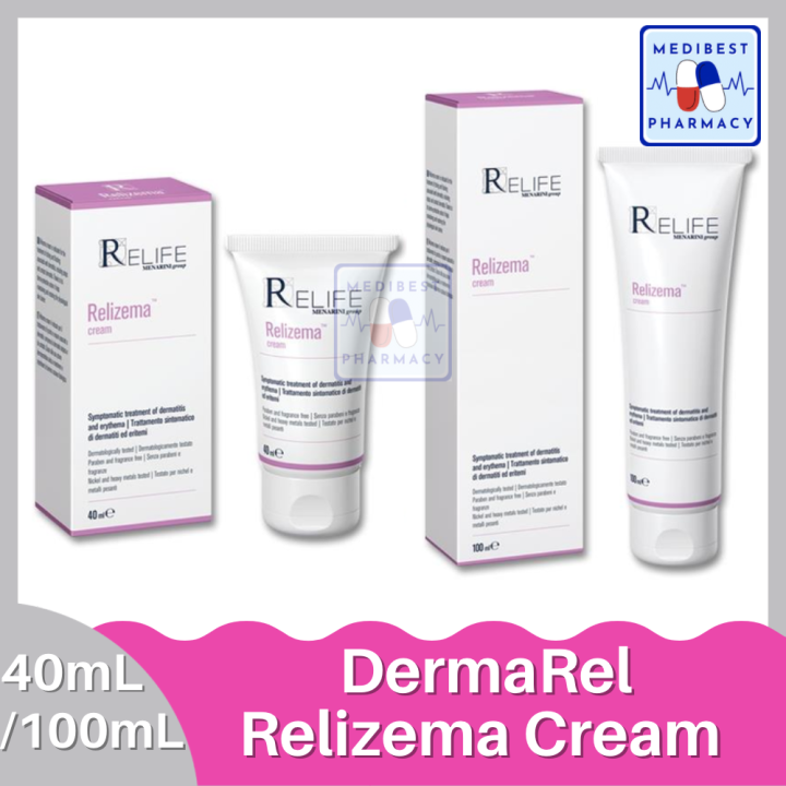 Relizema Cream 40mL/ 100mL DermaRel | Lazada