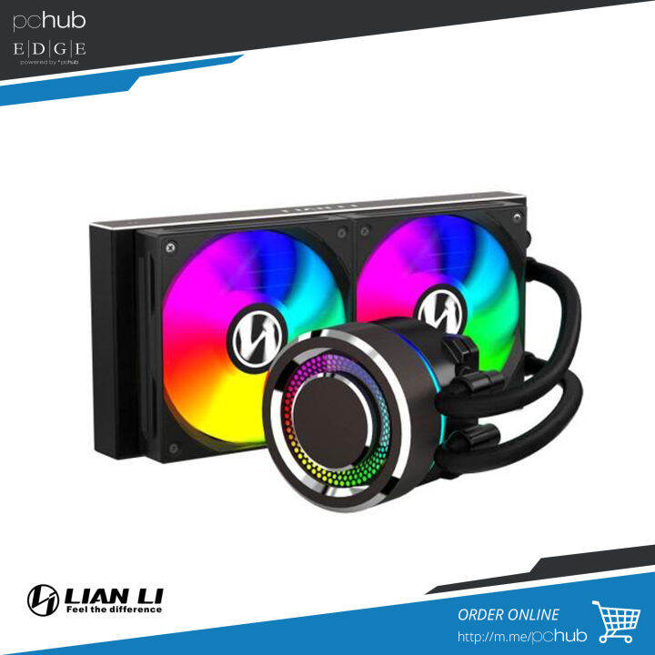 Lian Li Galahad 240 RGB, Black 240mm AIO LC Cooler, pn: GA-240B | Lazada PH