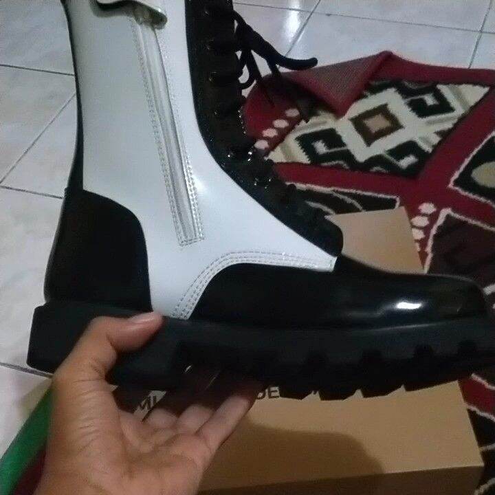 sepatu pdl provost tni sepatu pm polisi militer kilap | Lazada Indonesia