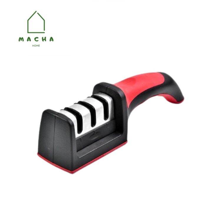 Pengasah Pisau Triple Head Alat Pengasah Pisau Gunting Asahan Knife ...