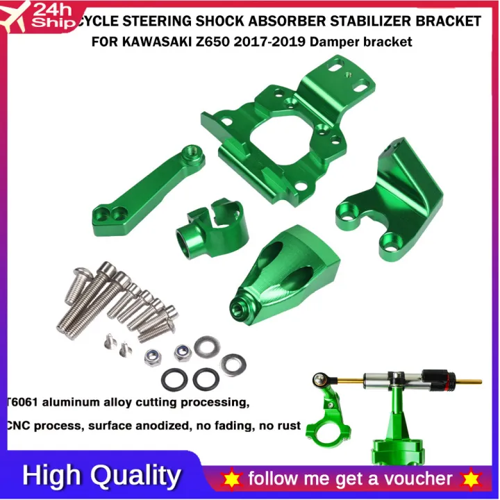 💥🎁Free Gift🎁💥FOR KAWASAKI Z650 2017-2019 Stabilizer Motorcycle Steering ...