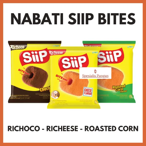 NABATI SIIP BITE SIZE 24gr RICHEESE RICHOCO ROASTED CORN SATUAN ...