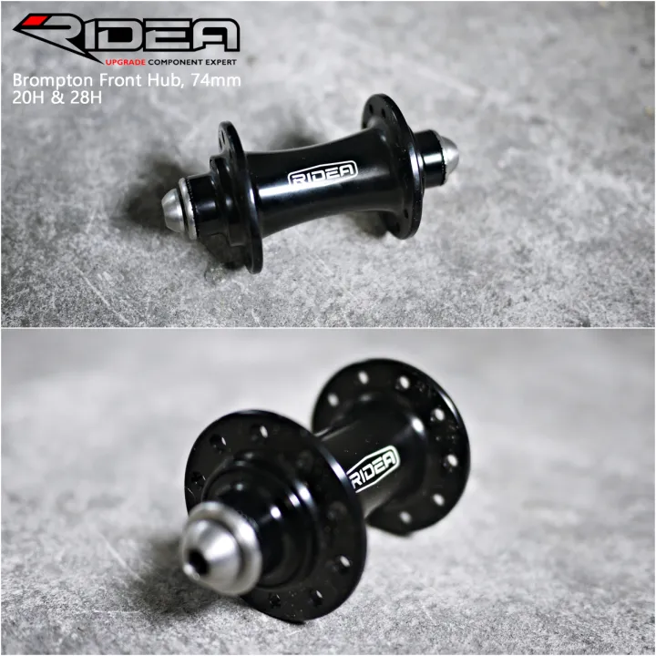 RIDEA Front Hub For Brompton (74mm) | Lazada PH