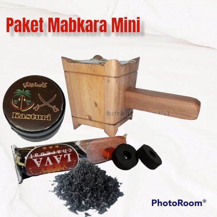 paket buhur / Mabkhara kayu Mini buhur kasturi /Gahru/hajar aswad/AROMA ...
