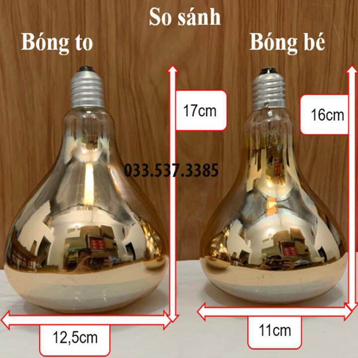 Bóng đèn sưởi, bóng đèn sưởi hồng ngoại công suất 275W | Lazada.vn