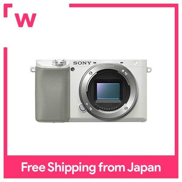 Sony Mirrorless interchangeable-lens α6100 body white ILCE-6100 W ...