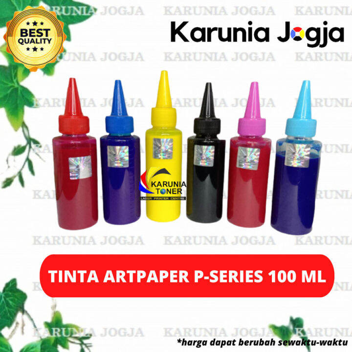 Tinta Artpaper 100 ml CMYK LC LM Photo Printer Glossy Paper | Lazada ...
