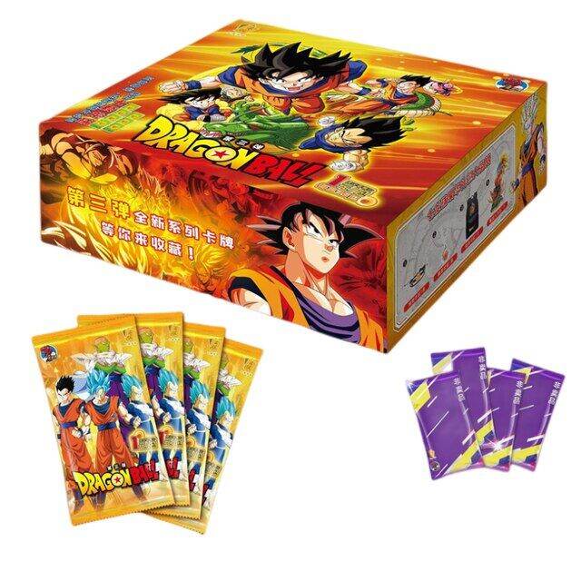1/5/10 PACK Dragon Ball Cards Son Goku Saiyan Vegeta TCG Rare Trading ...