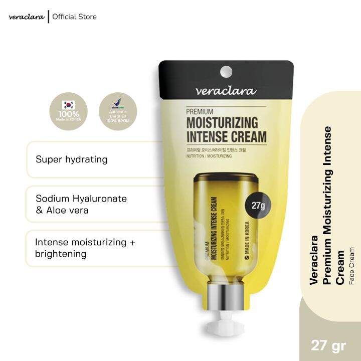 Veraclara - Premium Moisturizing Intense Cream 27gr | Lazada Indonesia