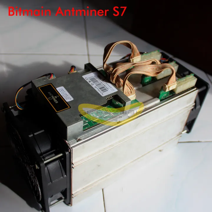 Bitmain Antminer S7 4.7Th/s Mesin Alat Mining Bitcoin (BTC) miner | Lazada Indonesia