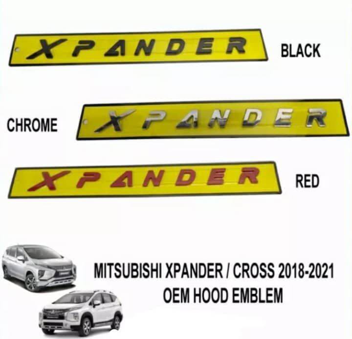 Mitsubishi Xpander / Xpander Cross Oem Hood Emblem with Installation ...