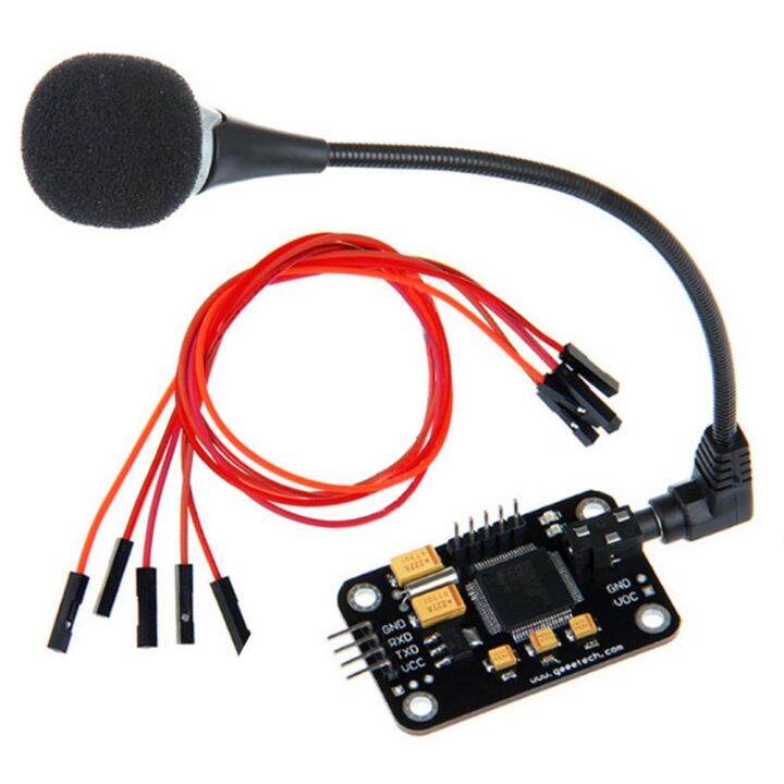 Voice Recognition Module Durable Black Practical High Sensitivity ...