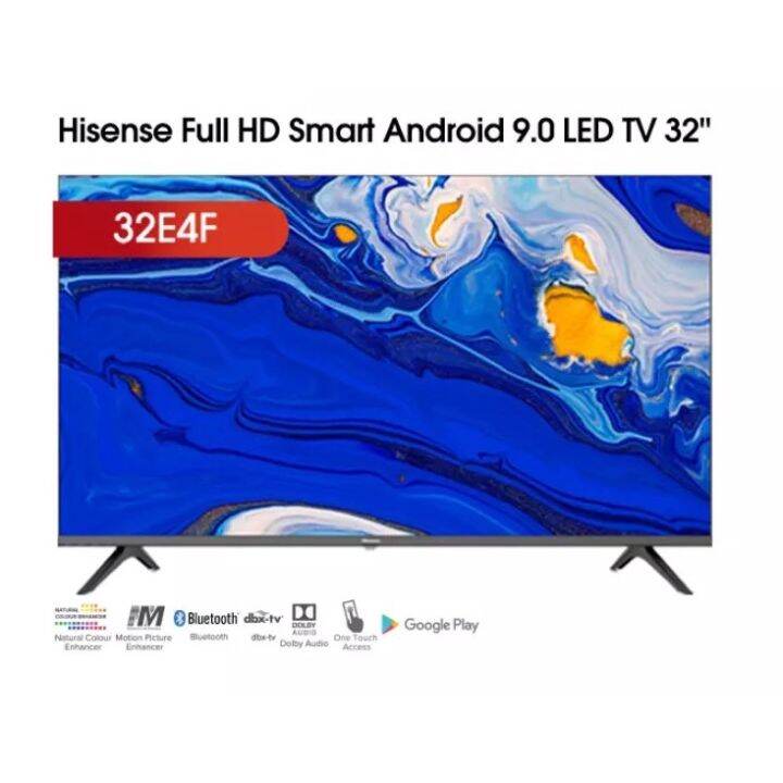 Hisense 32 inch HD Android Tv Smart TV 32E4F | Lazada Indonesia