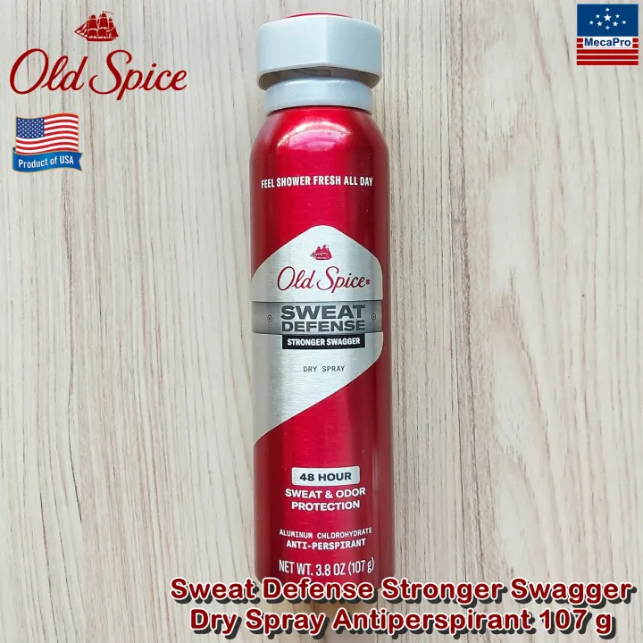 Old Spice® Sweat Defense Stronger Swagger Dry Spray Antiperspirant ...