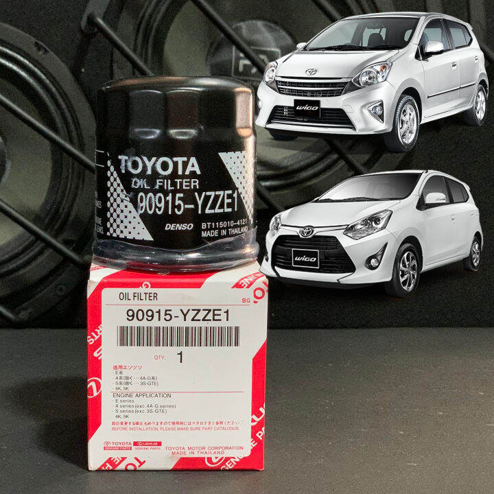 Oil Filter Element Denso for Toyota Wigo gen1/gen2/gen3 90915-YZZE1 ...