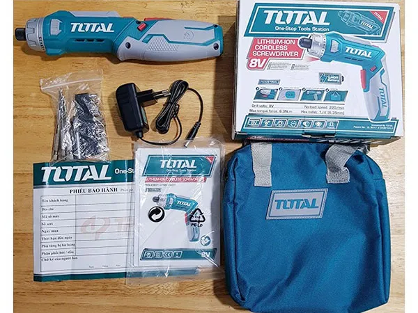 Total Tools Cordless Screw Driver 8V (TSDLI0801) | Lazada PH