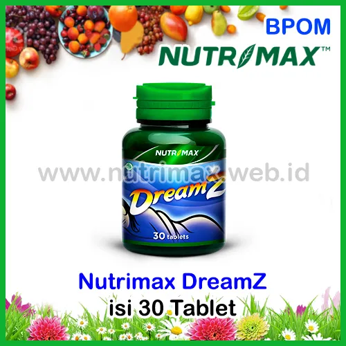 Nutrimax Dreamz (Sweet Dreams/Dream) Isi 30 Vitamin Obat Herbal Otak ...