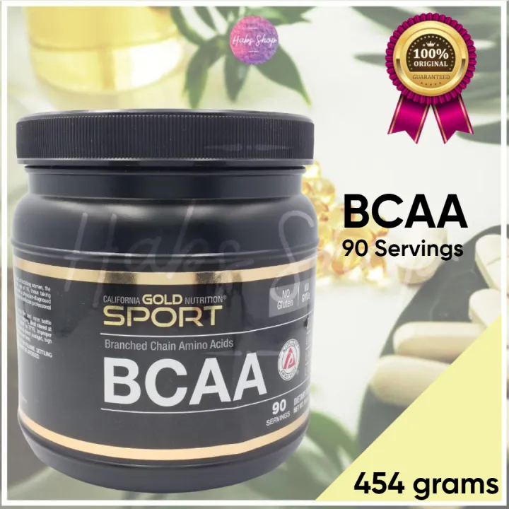 California Gold Nutrition BCAA Powder AjiPure Branched Chain Amino ...