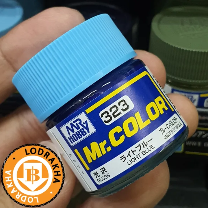 สีสุตรทินเนอร์ Mr.Color C323 Light Blue Gloss 10ml | Lazada.co.th