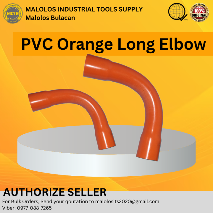 Original PVC Long Elbow 45° 1/2" & 3/4" | Lazada PH
